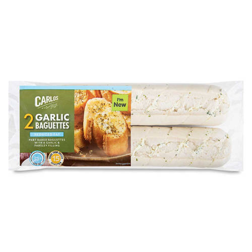 Reduced Fat Garlic Bread Twin Pack | ALDI UK